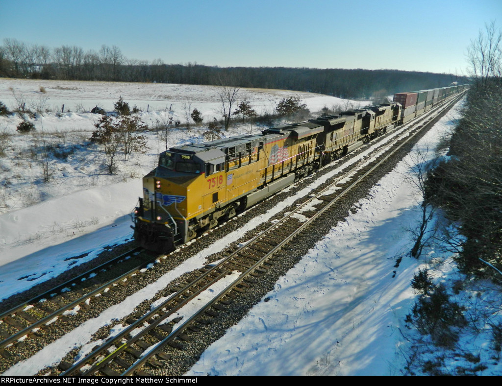 Eastbound UP Stacker
